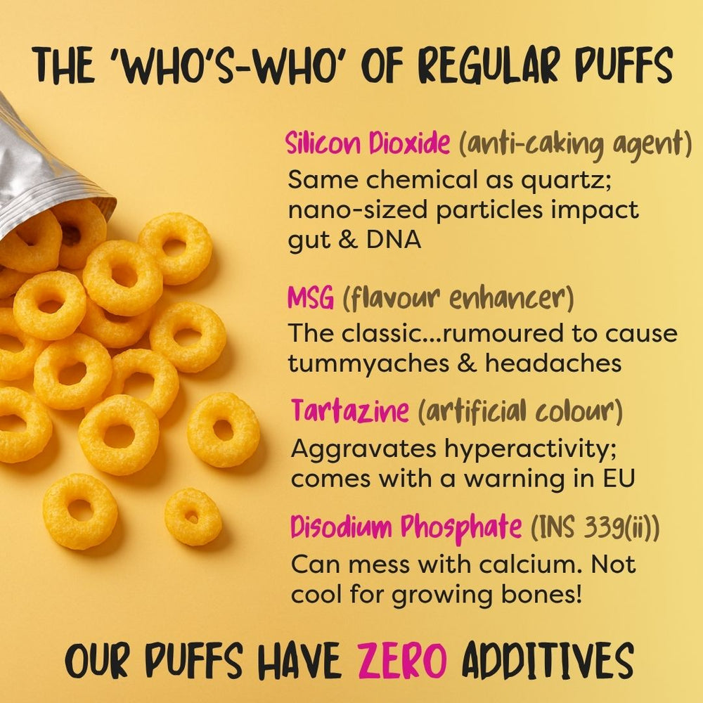 Healthy Protein Puffs- Cheese & Herbs